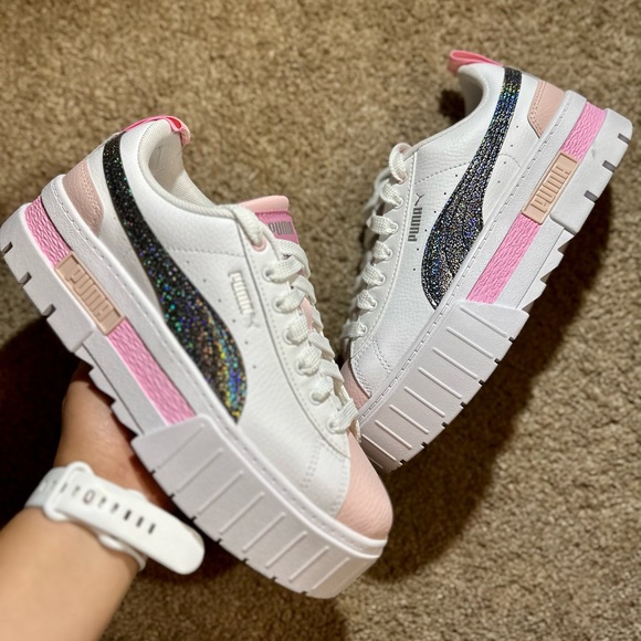 Puma | Shoes | Puma Mayze Platform Sneakers | Poshmark